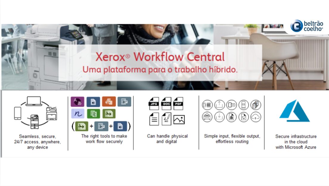 Xerox Workflow Central: Transformar a Rentabilidade e a Experiência do Cliente - Beltrão Coelho,Lda